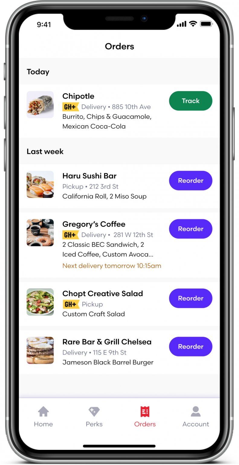 Grubhub’s Newly-designed App Gives Diners an Updated Experience for ...