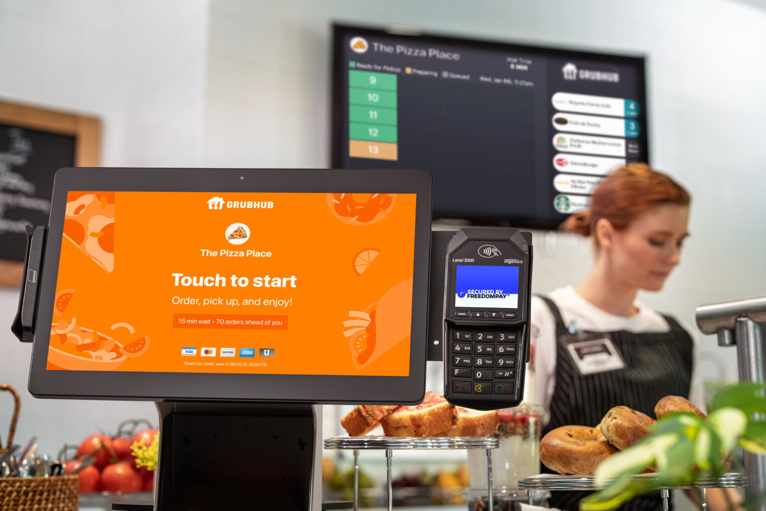 Grubhub Revamps Ultimate Kiosks - Grubhub