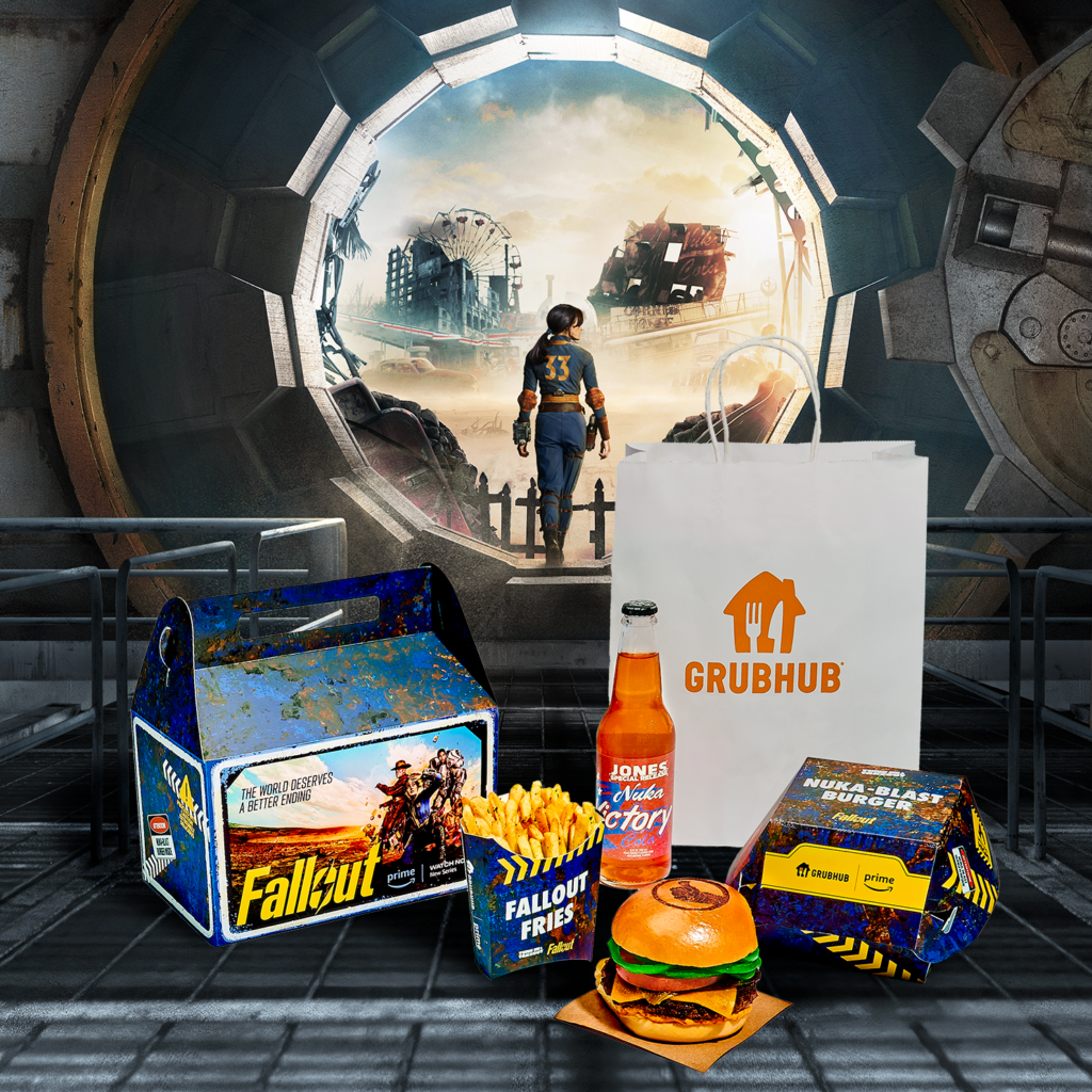 Grubhub Debuts the Nuka-Blast Burger Meal to Celebrate the Series Premiere of Fallout on Prime ...