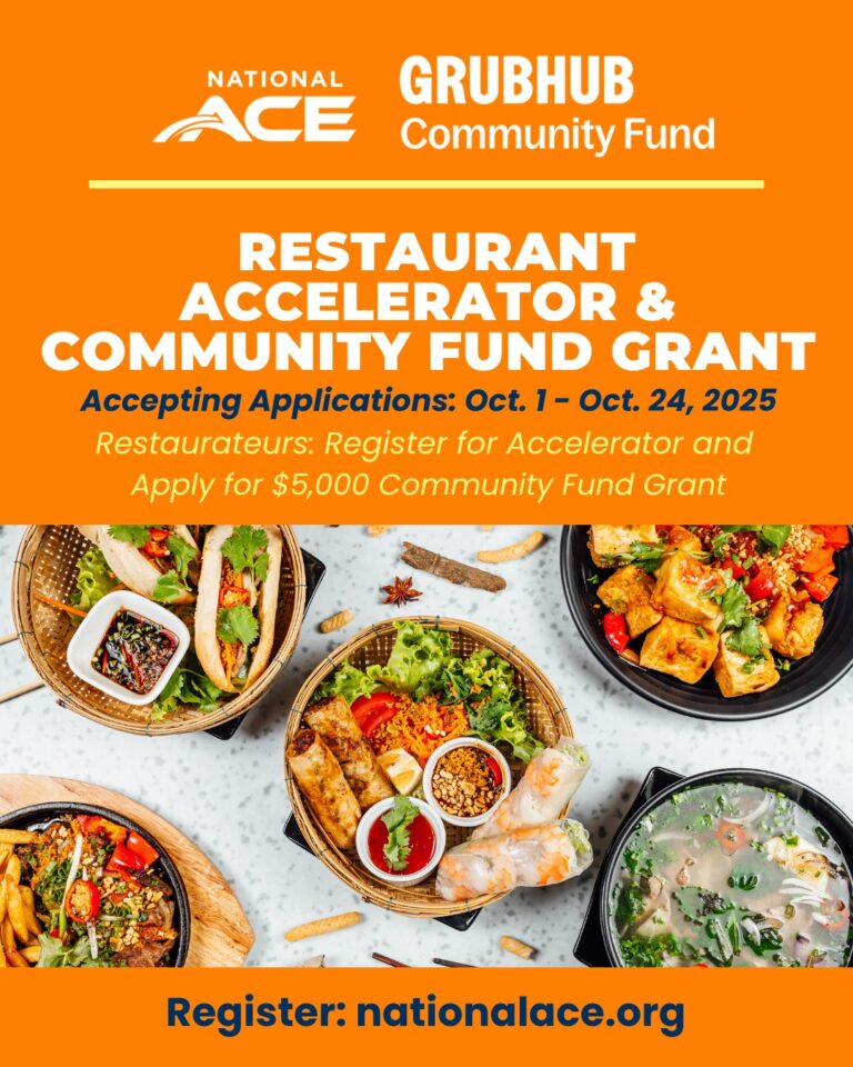 Grubhub and National ACE to Award $485,000 in Grants Through Restaurant ...
